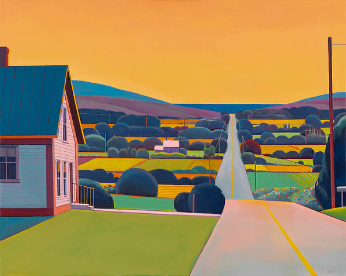 21 Landscape Paintings By Susan Abbott