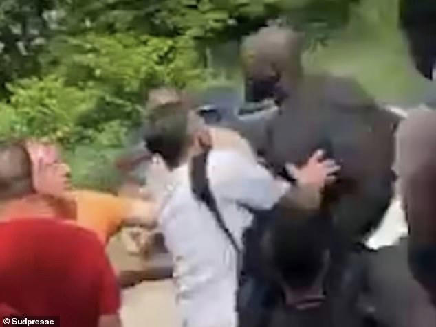 Explosive moment Romelu Lukaku is 'involved feisty row at a children's ...