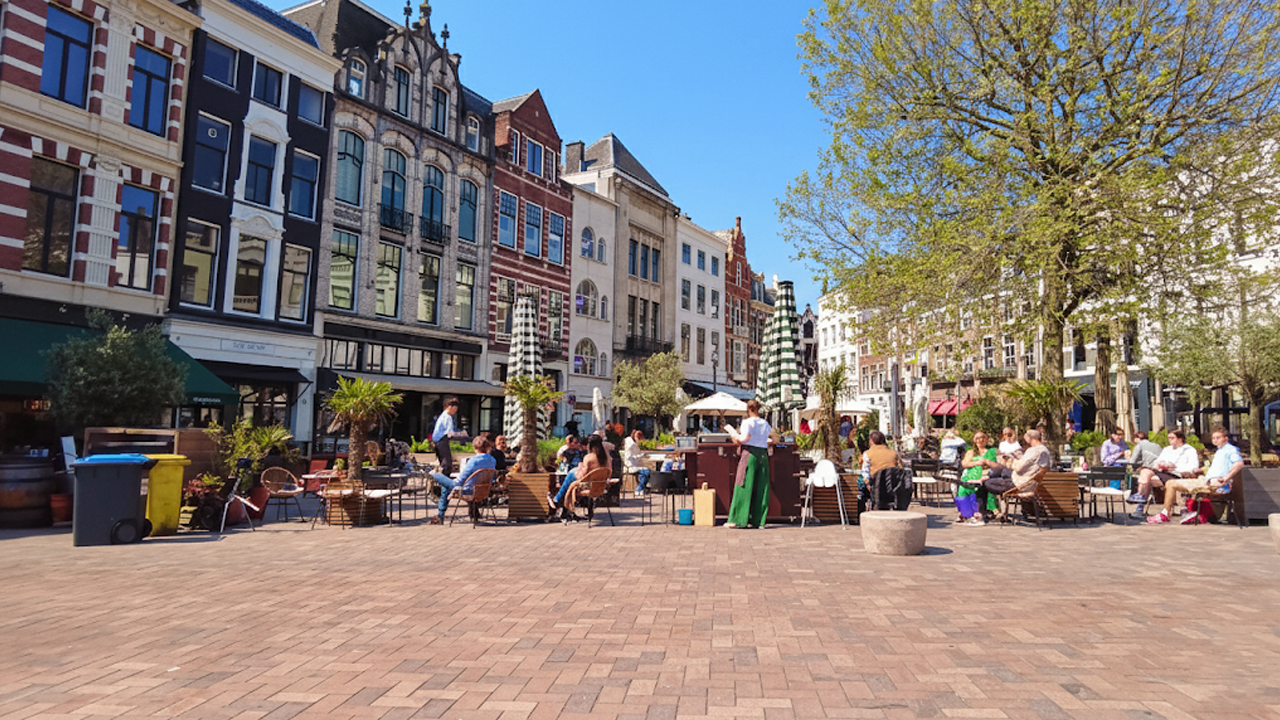 The Hague Walking Tour – Old City Centrum Netherlands 4K
