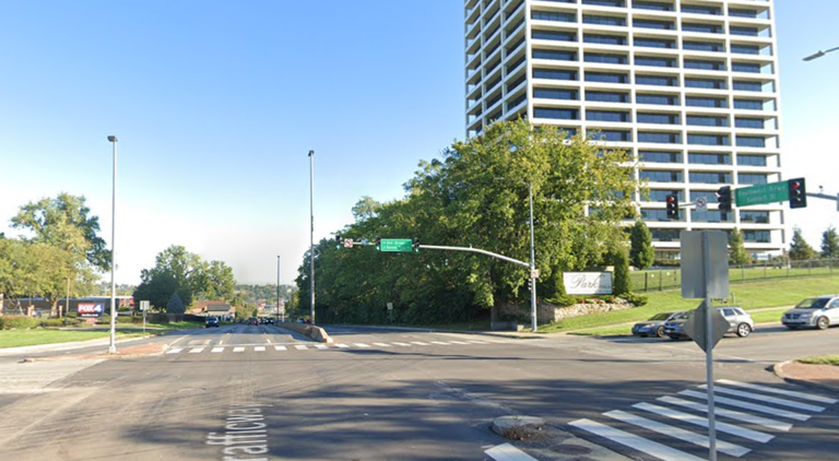 KC pedestrian hit by car and killed at crosswalk near Penn Valley Park