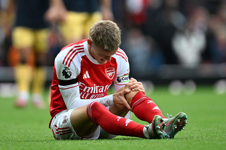 Arsenal provide Odegaard injury update