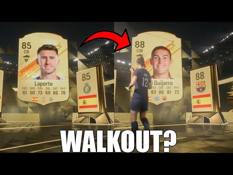 How to tell if you packed a walkout in EA FC 24