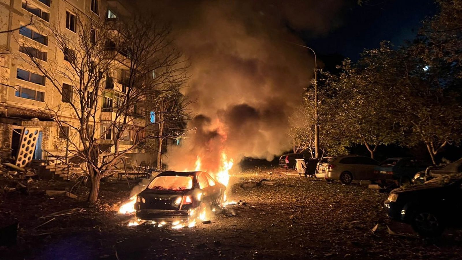 Russia launches deadly missile and drone attack on Ukraine - as Poland ...