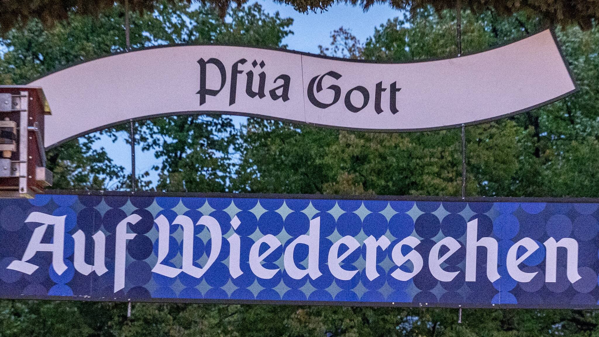 Eine Wiesn der Extreme geht zu Ende