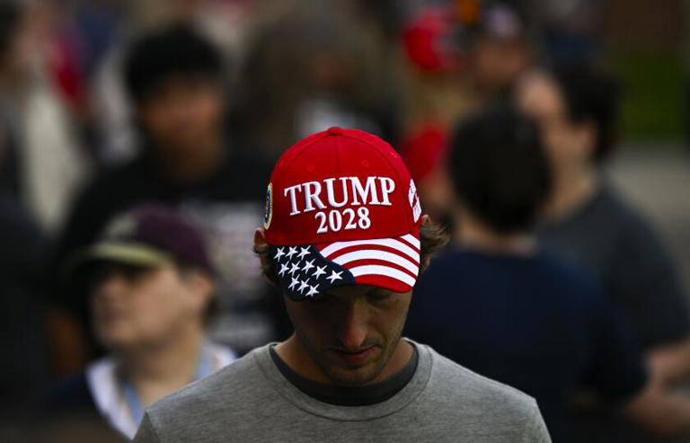 Abcarian: Does Donald Trump really think he can run for president again ...