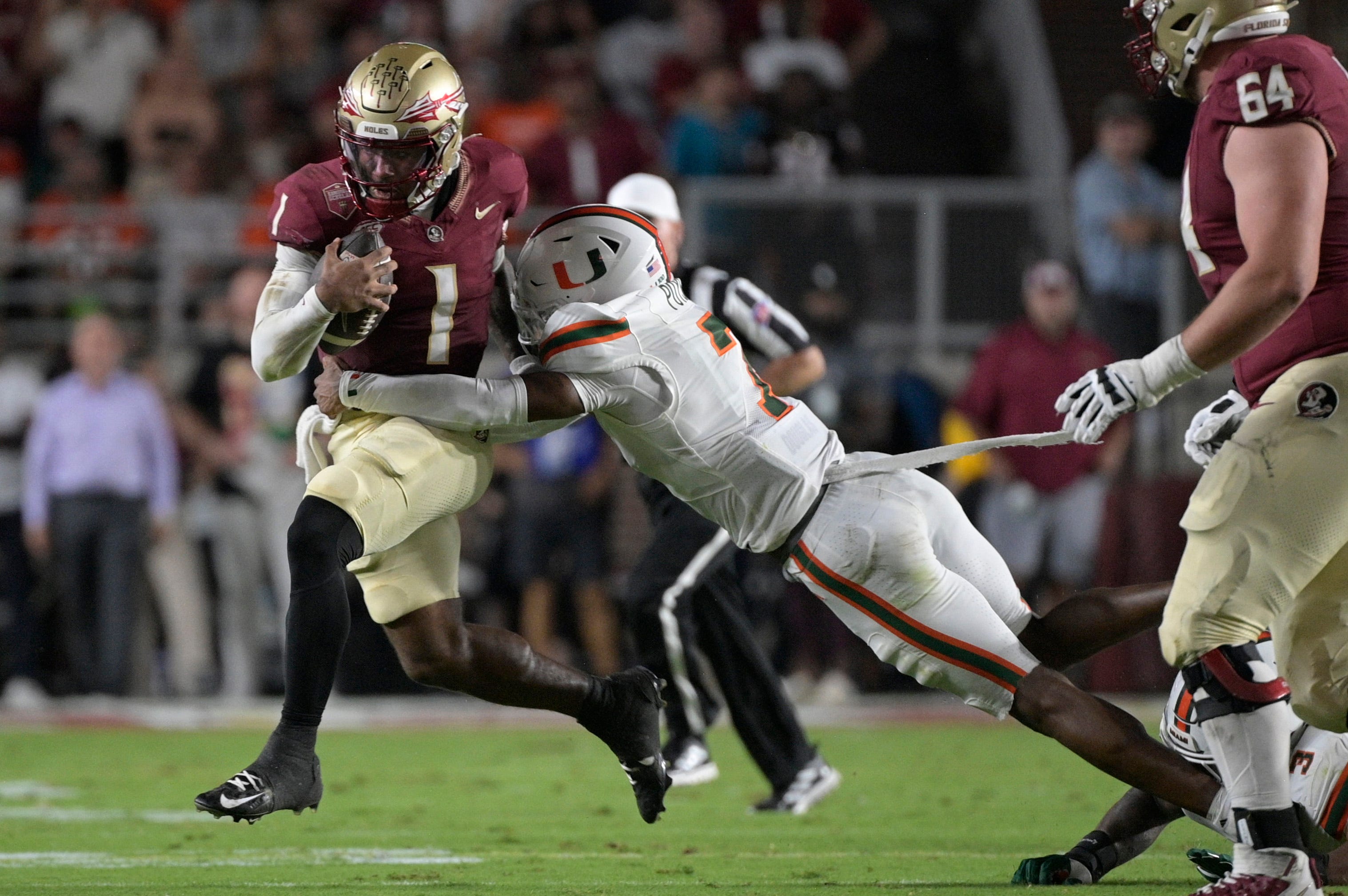 Snap counts from FSU's loss to Miami