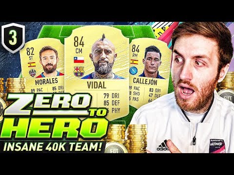 FIFA 20 zero to hero - insane 40K team!