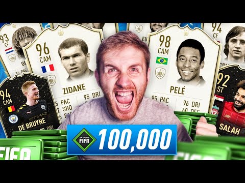 What do you get from 100,000 FIFA Points on Prime Icon packs?