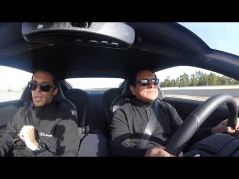 Prueba de manejo del Lexus LC500 2018 en el circuito Monteblanco ...