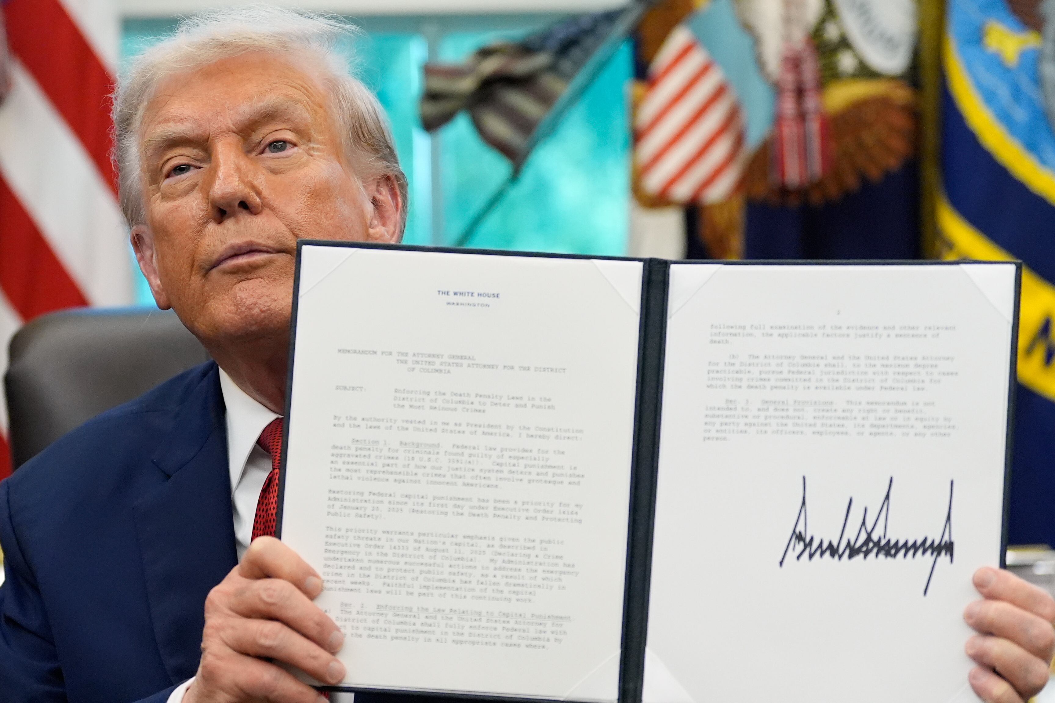 Trump, DeSantis Push Death Penalty Emphasis