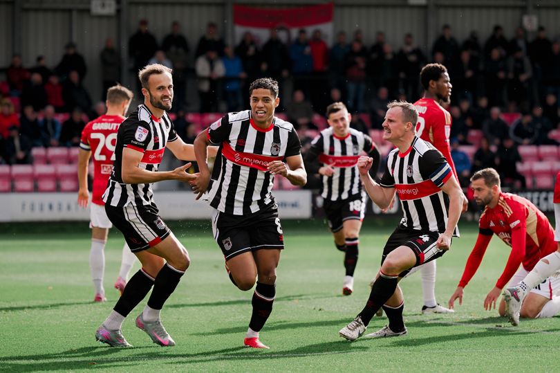 Grimsby Town boss hails 'proper win' at 'tough' Salford City