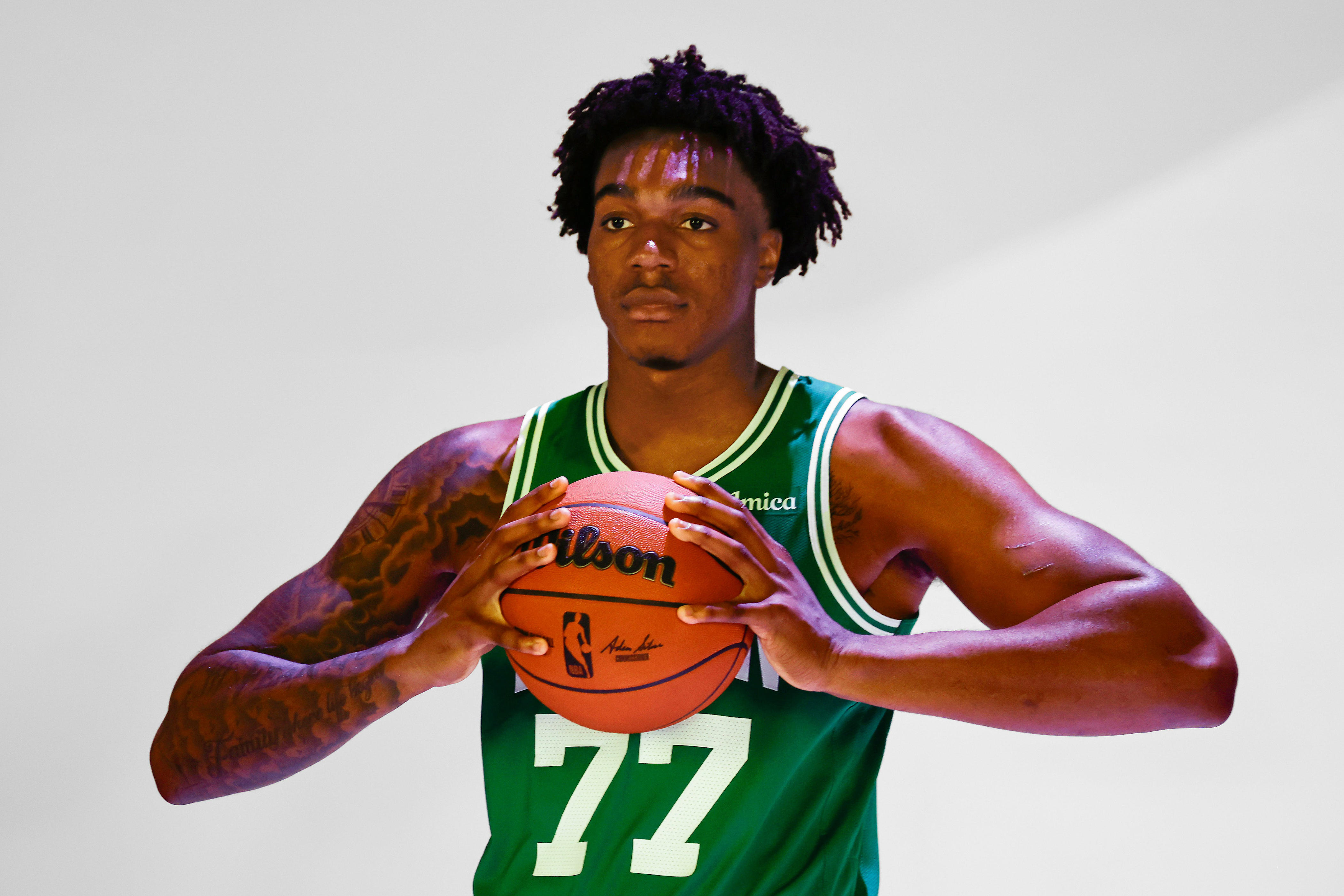 Boston Celtics two way big man Amari Williams on breakfast and perspective