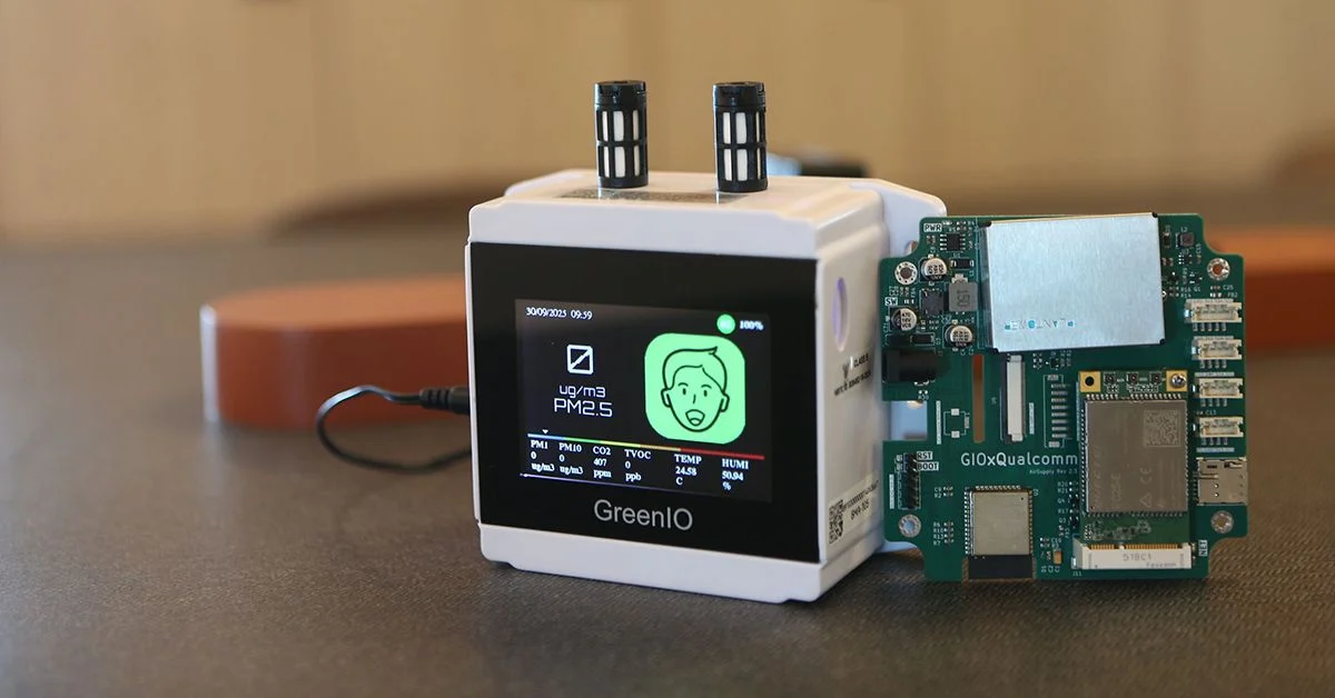 GreenIO ร่วม Qualcomm เปิดตัวระบบตรวจจับมลพิษด้วย AI ปกป้องคนไทยจากฝุ่น PM2.5