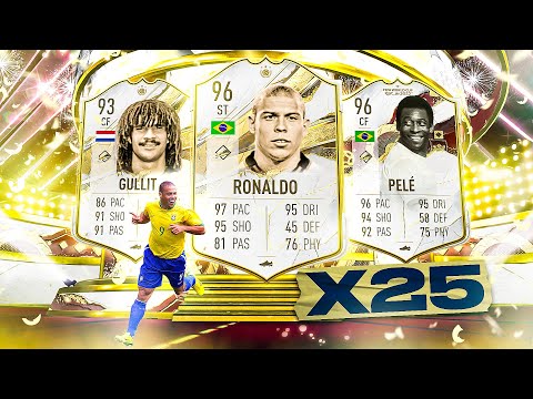 FIFA 23 25 x new 89+ prime or World Cup icon packs!
