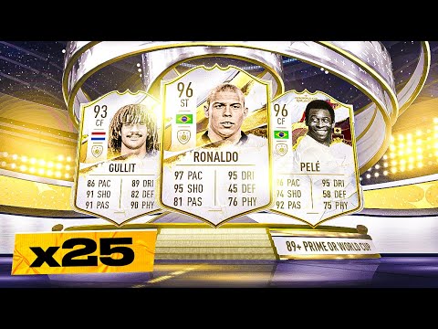 FIFA 23 25 x 89+ prime or World Cup icon packs!