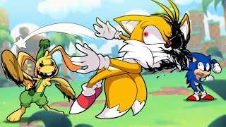 Bunzo Bunny's Venom Corrupts Everyone FNF x Tails.exe Animation
