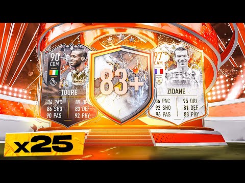 FIFA 23 25 x 83+ x 15 Trophy Titans upgrade packs!