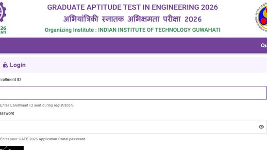 GATE 2026 registrations closes today at gate2026.iitg.ac.in, direct ...