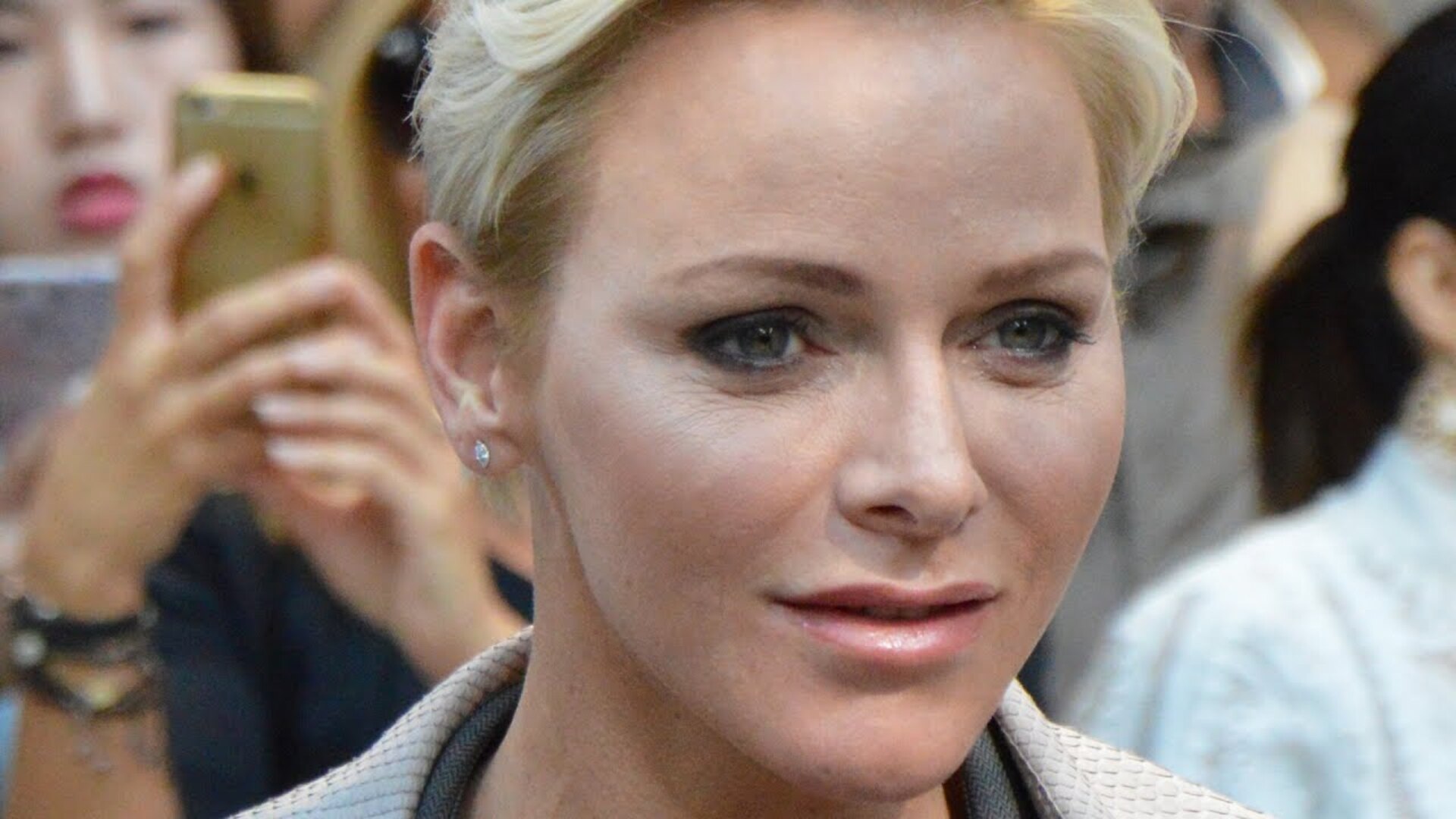 Awkward Princess Charlene Moments Caught On Camera