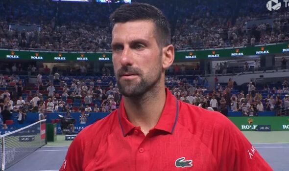 Novak Djokovic makes 'brutal' comment after throwing up during Shanghai ...