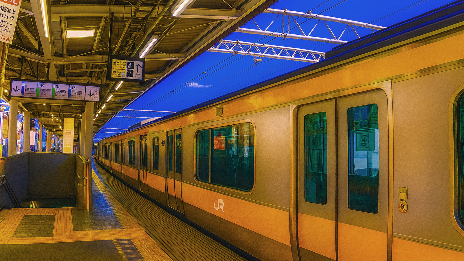 Chūō Line Special Rapid Service – Tokyo Train Ride (4K)