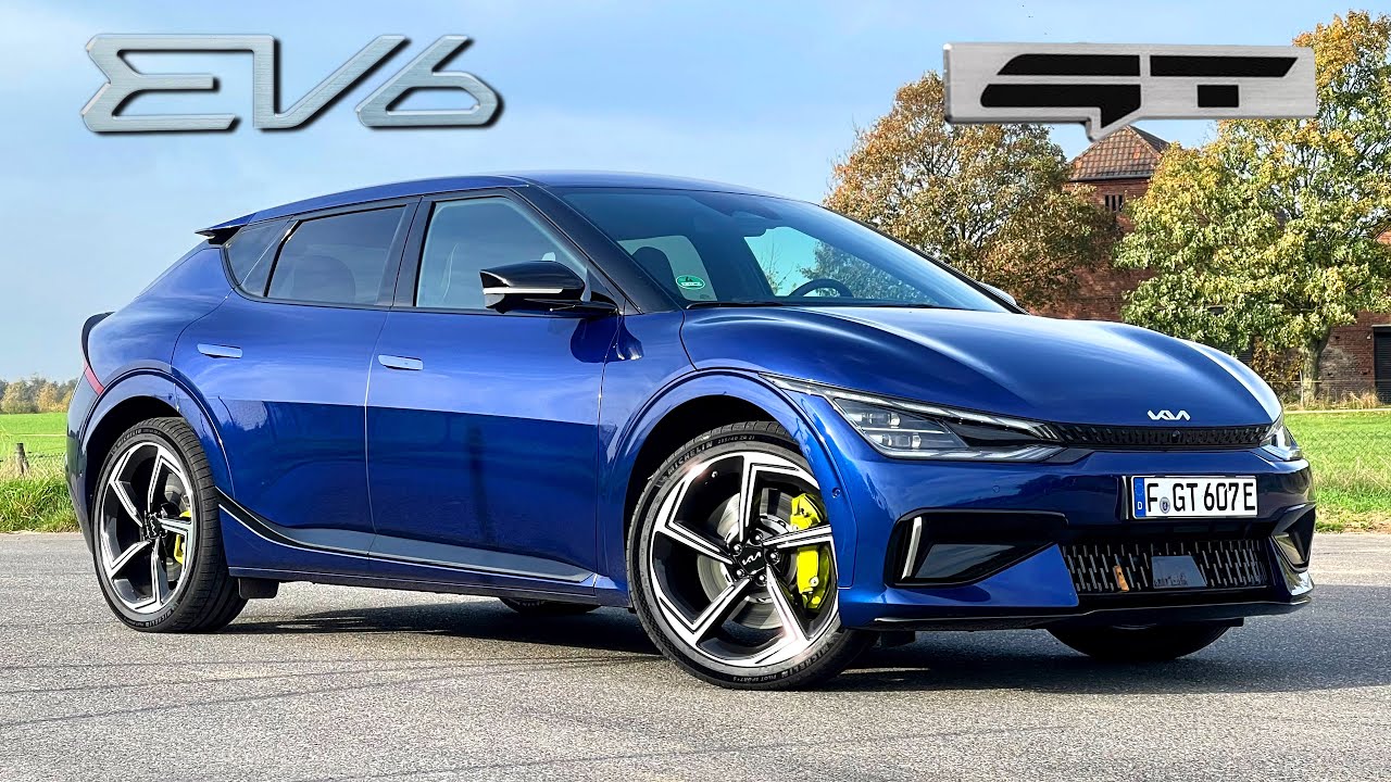KIA EV6 GT 585HP Review – Autobahn 0–100 Test
