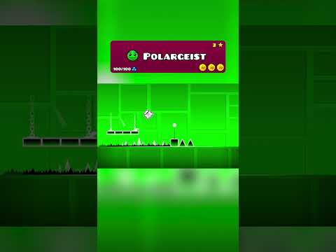 Polargeist quadruple jump | Geometry Dash #shorts #geometrydash #gd