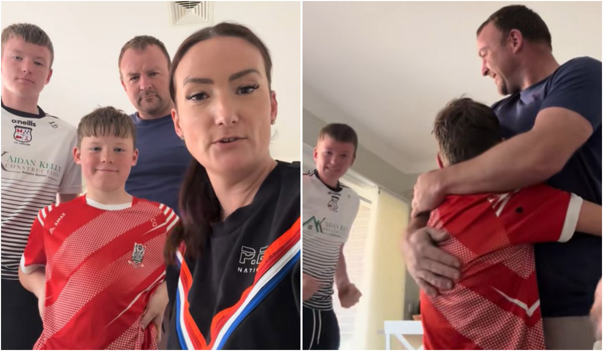 WATCH: Irish family in Australia go viral after heartwarming homecoming ...