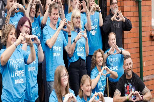 Baton of Hope lights up Wrexham in moving day of remembrance