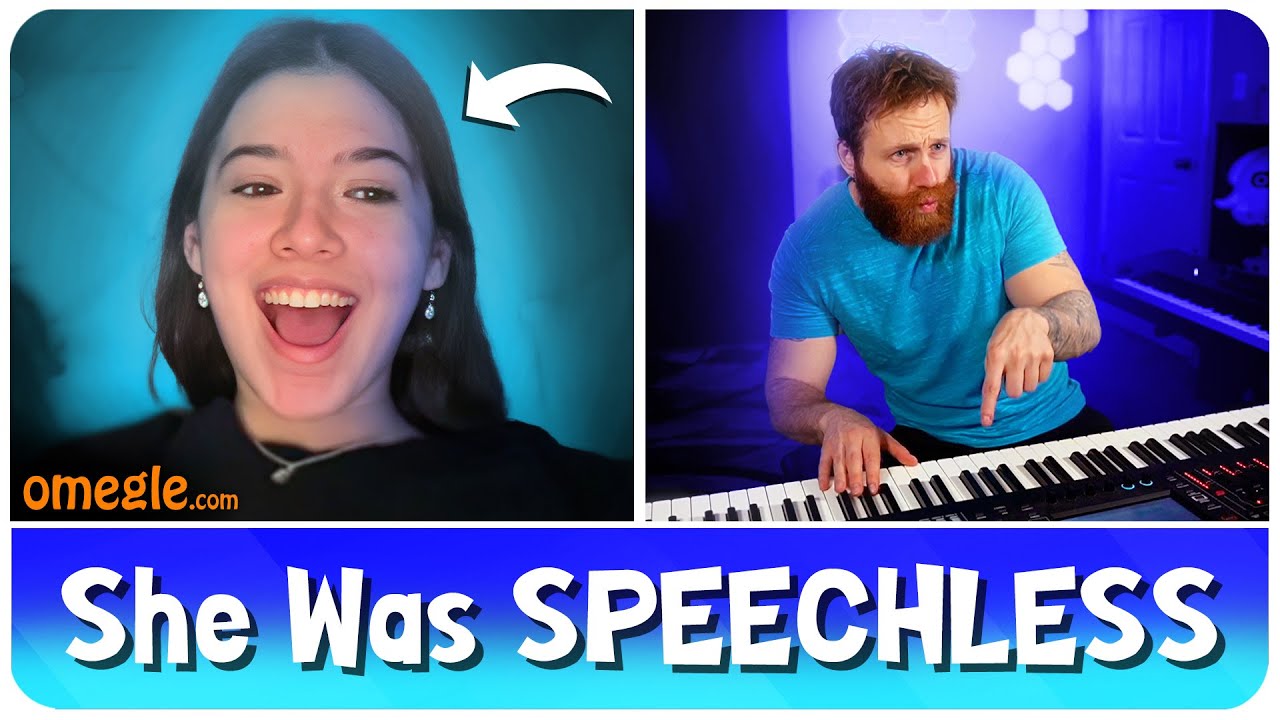 Pianist plays any song you request on Omegle