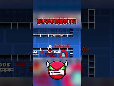 Bloodbath Geometry Dash #shorts