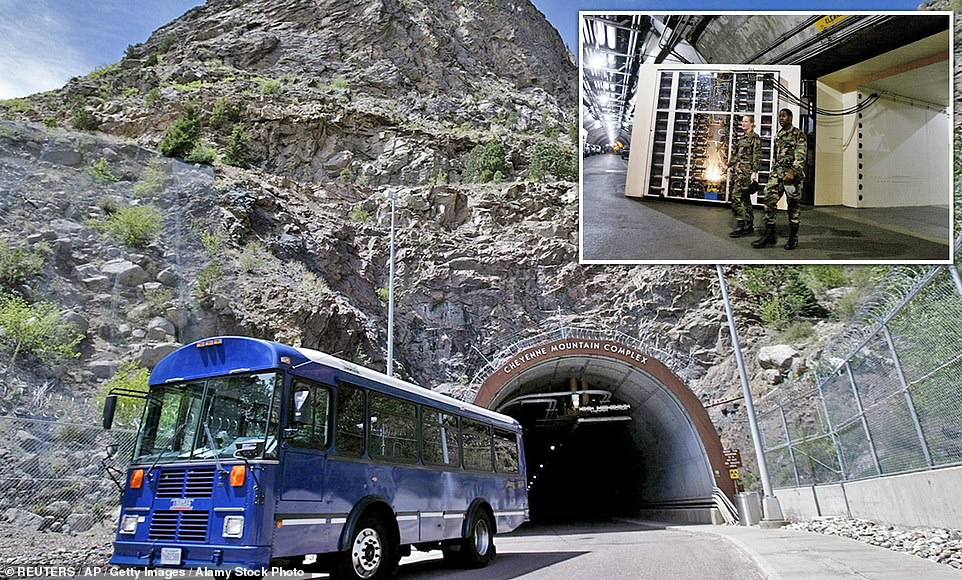 Inside US secret nuke-proof mountain bunker