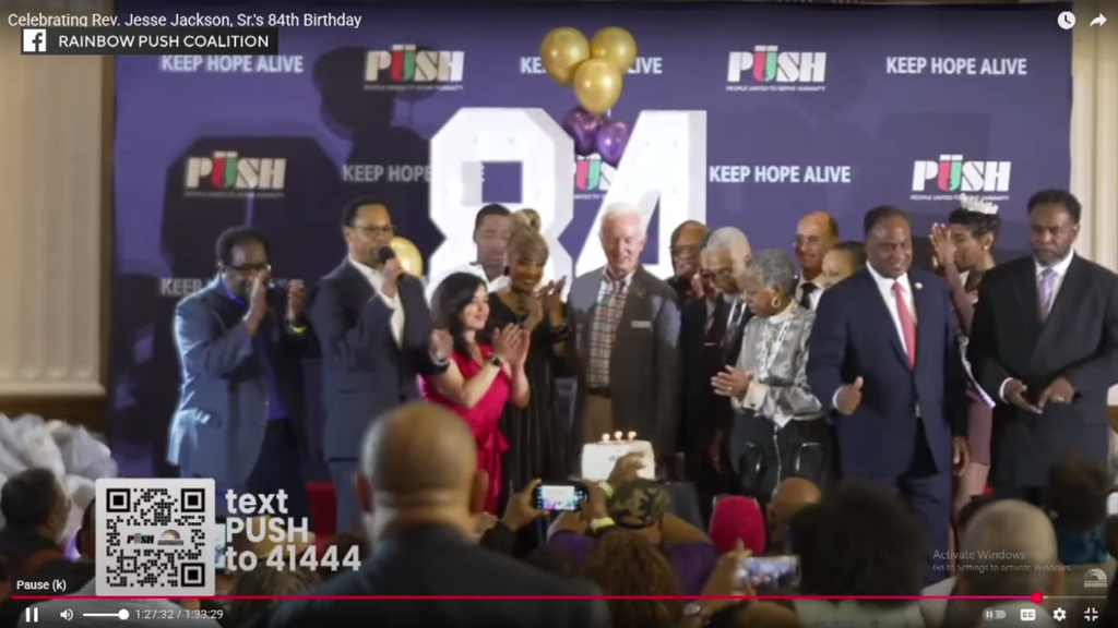 Rev. Jesse Jackson honored for 84th birthday at Rainbow PUSH HQ