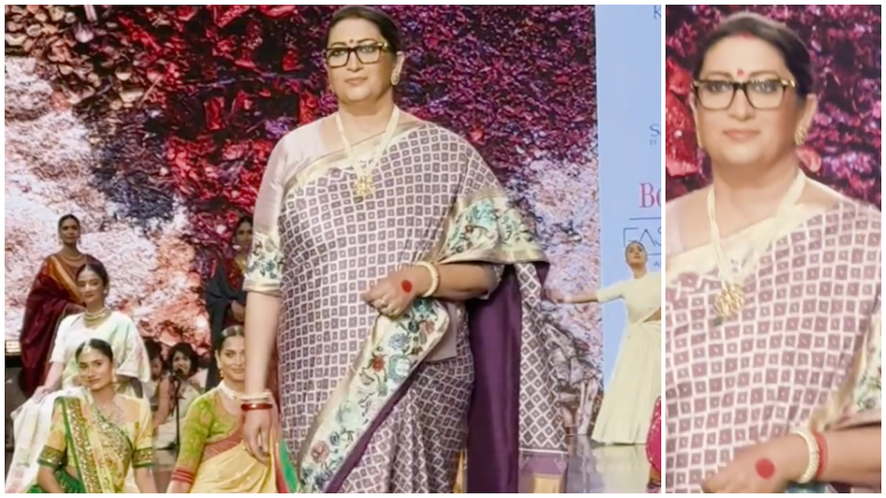 'Elegant, Inspiring Like Always': Smriti Irani Steals The Show As She ...