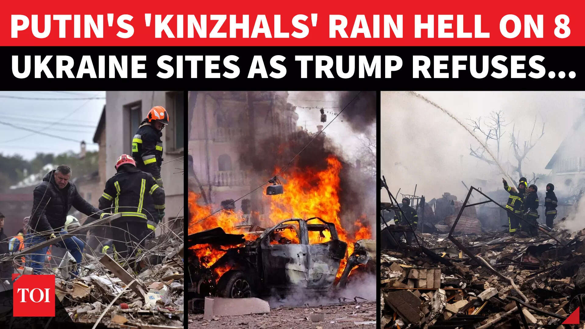 Putin's Kinzhal Missiles Strike 8 Military Sites Overnight; NATO-Linked ...