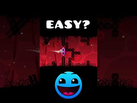 Death Moon Easy Geometry Dash #shorts #deluxe12