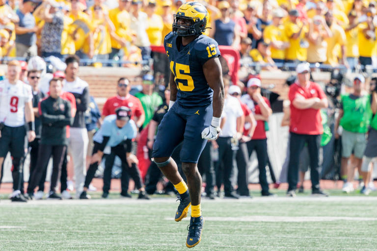 When Michigan’s offense needed a spark, WR Donaven McCulley gave it one