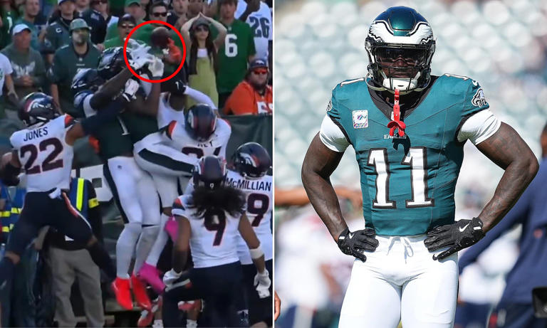 Philadelphia Eagles star AJ Brown accused of sabotaging teammate in ...