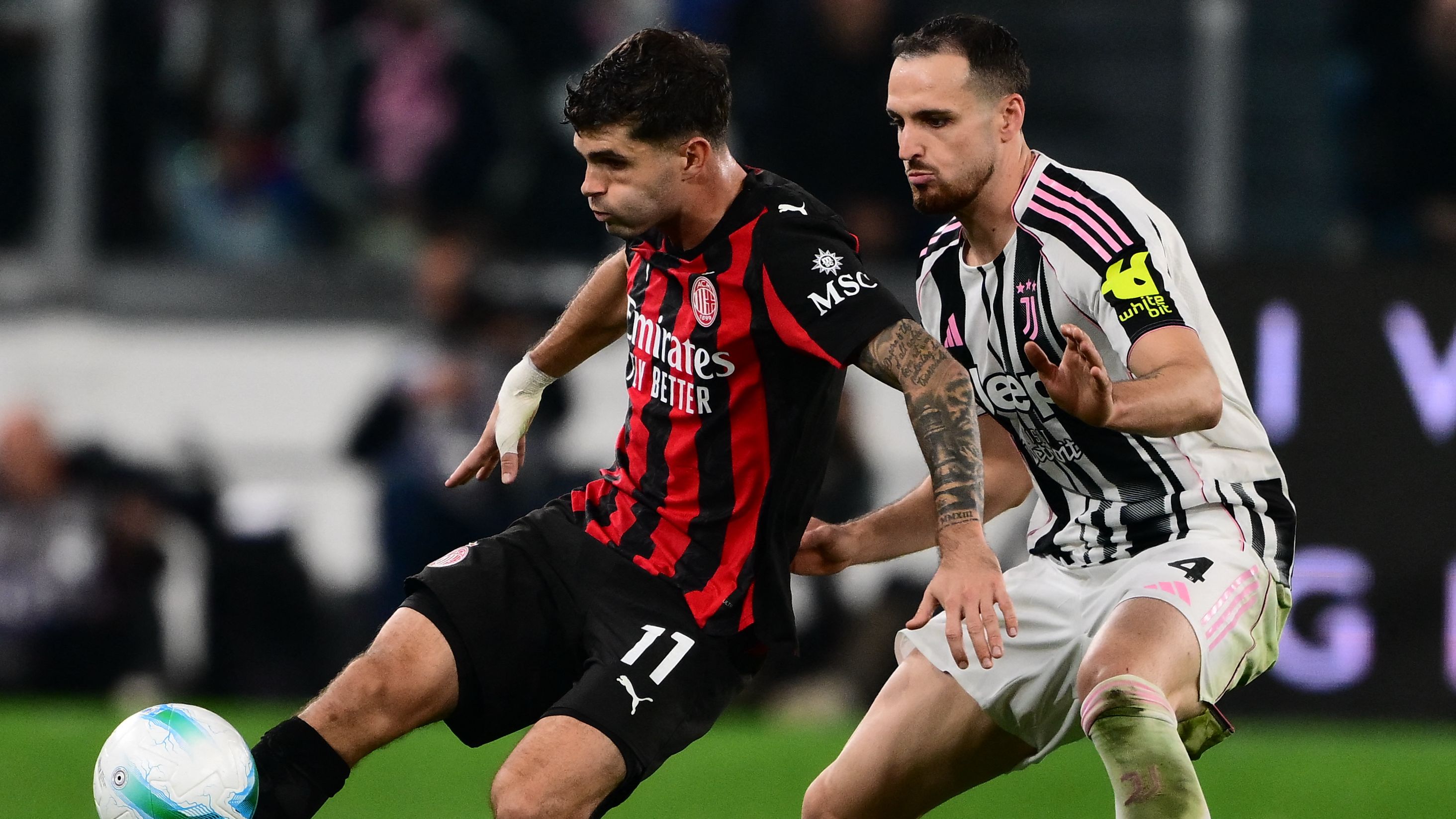 Juventus e Milan non si fanno male: 0-0, Pulisic sbaglia un rigore e ...