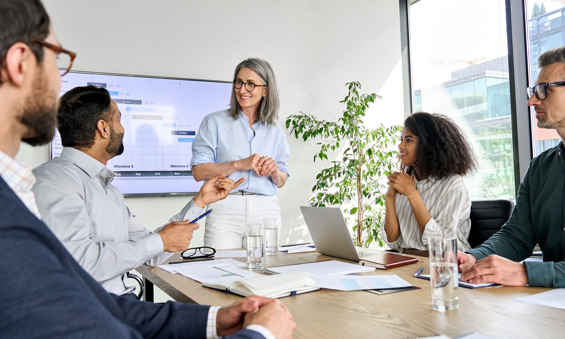 Just one in three senior management roles held by women