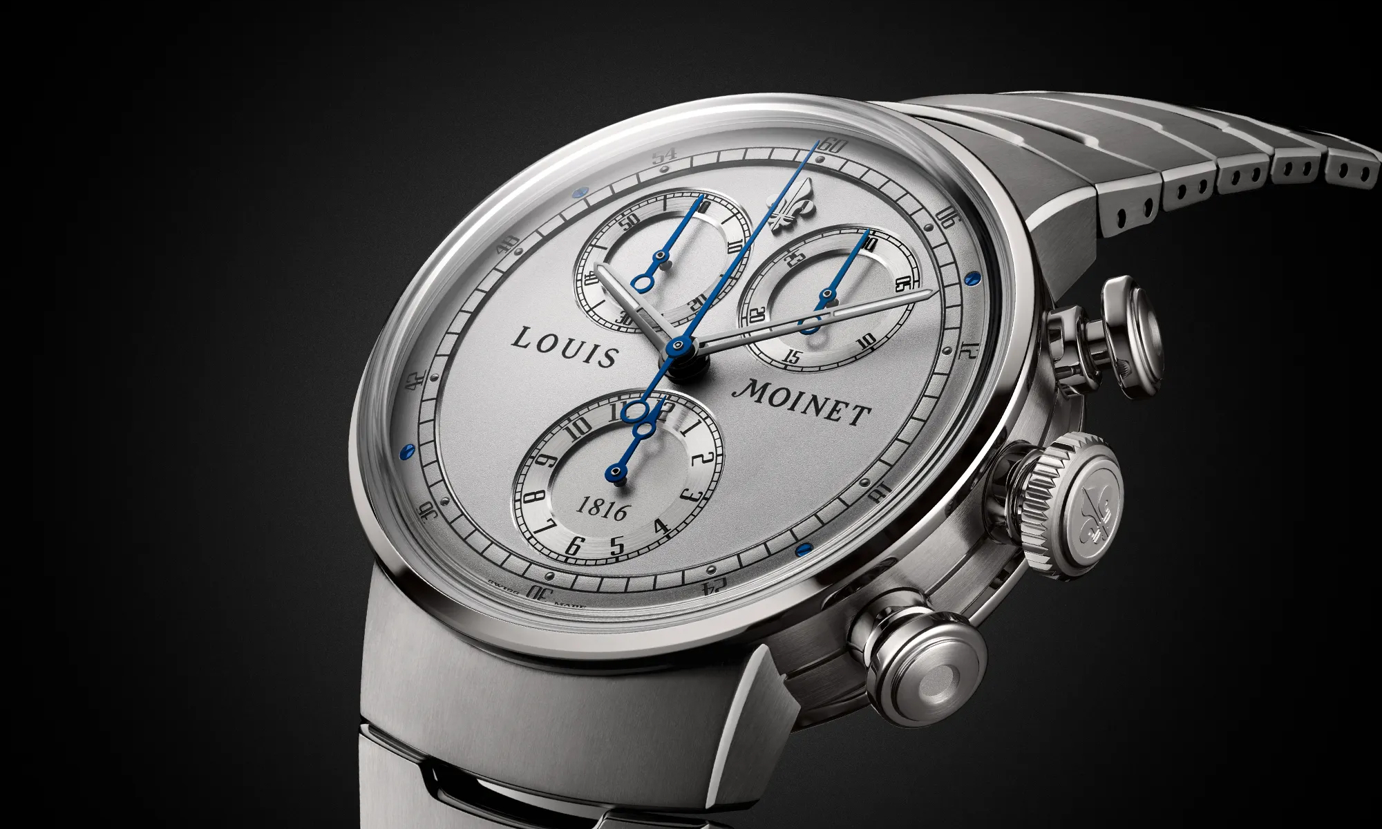 Louis Moinet 1816 chronograph blends heritage and power in titanium form
