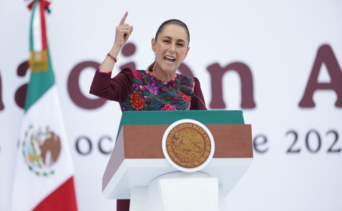 Primer año de Sheinbaum concluye con porras y un Zócalo atiborrado; "mi ...