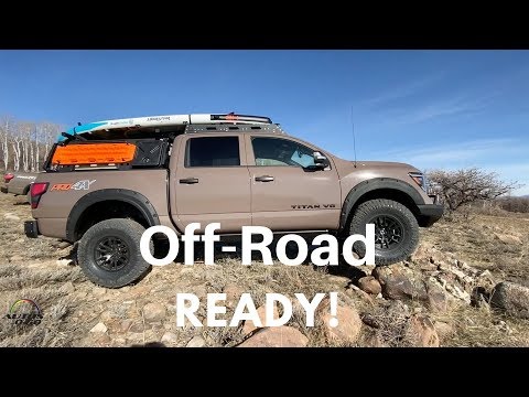 Nissan Titan PRO-4X 2020, primer vistazo en Park City, Utah