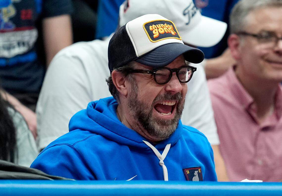 Jason Sudeikis repped KC while at London NFL game with kids, ‘Ted Lasso ...