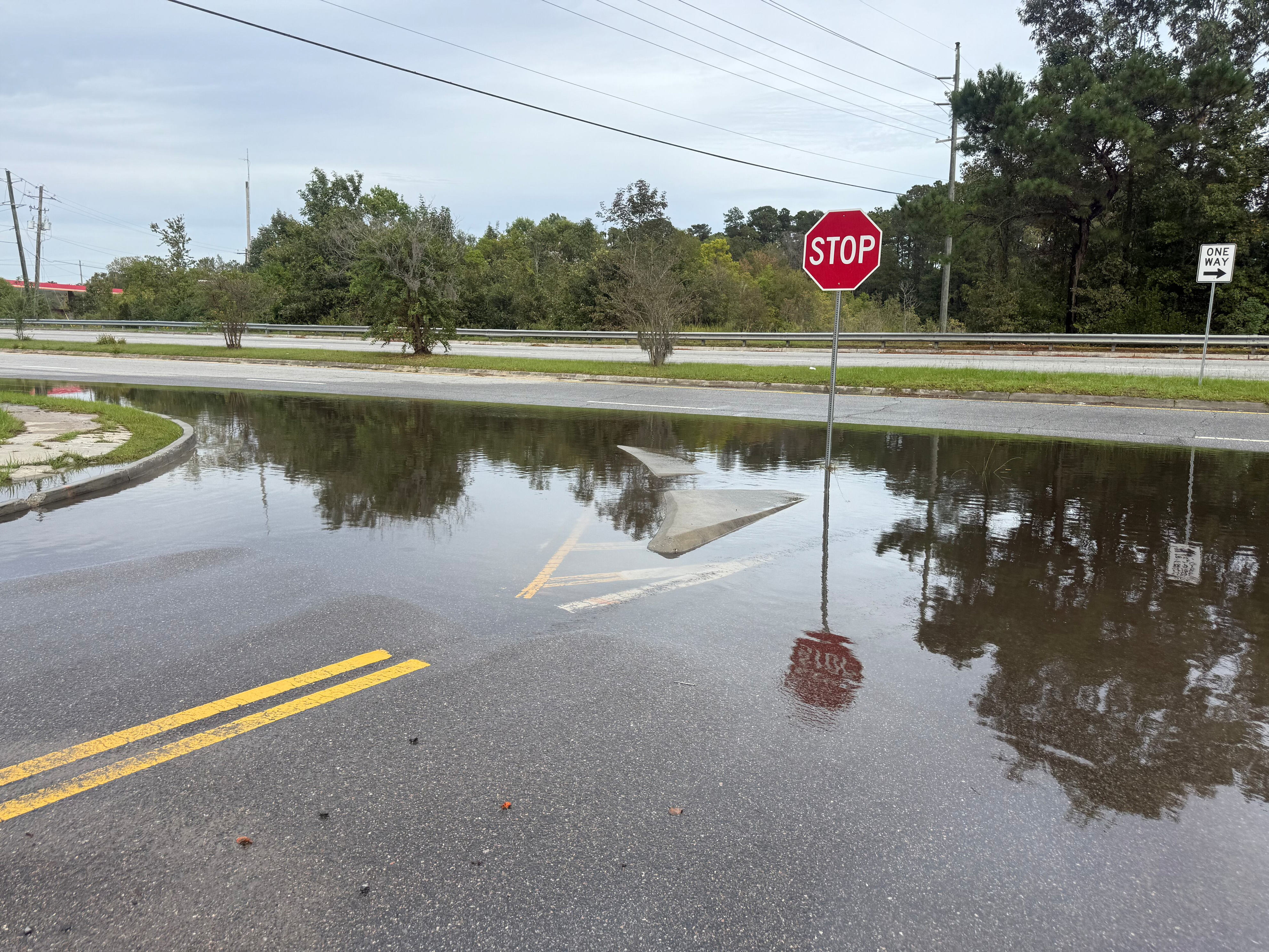 Heavy rain, flooding in Savannah on Sunday