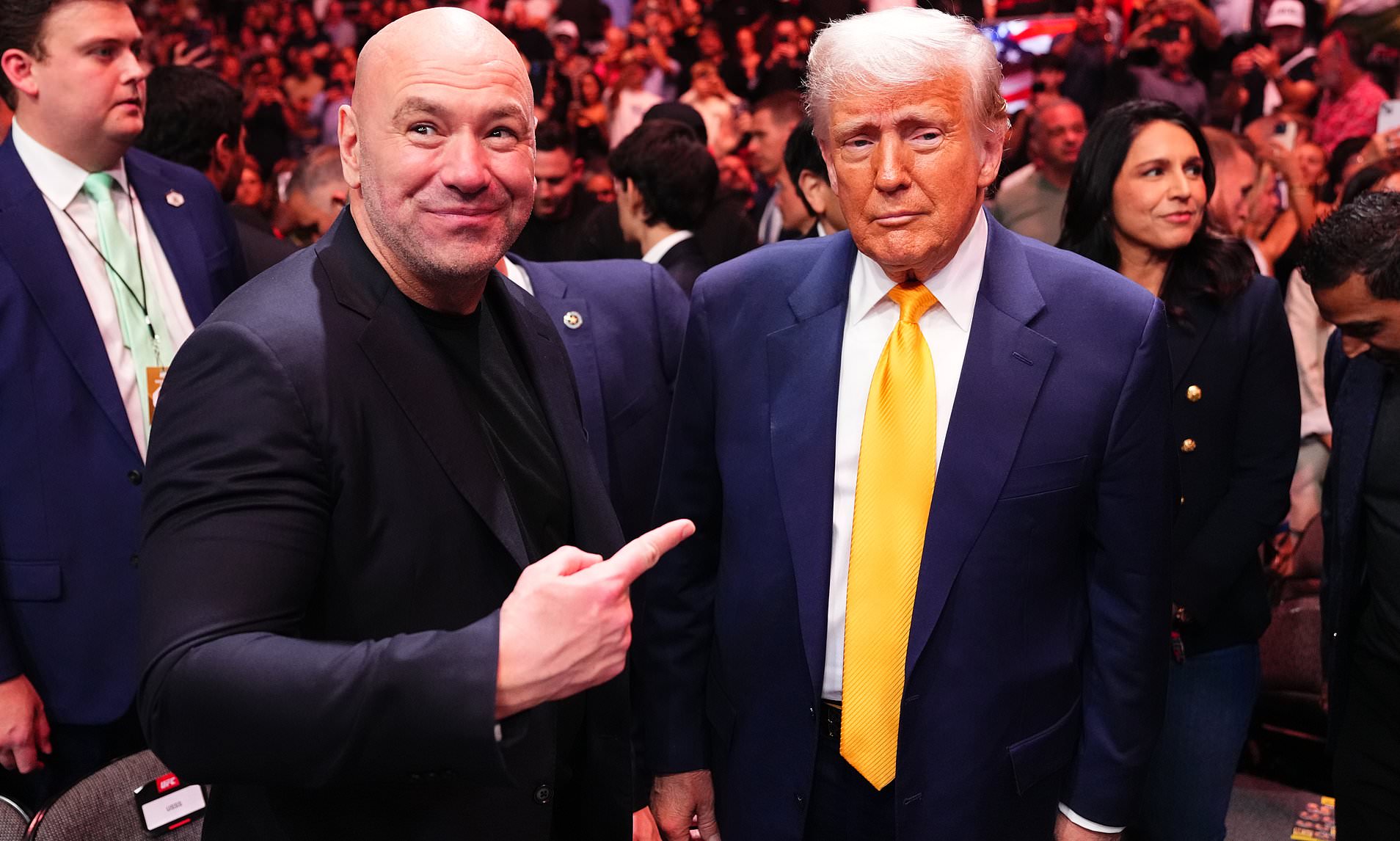 Donald Trump announces White House UFC date after agreeing to host ...