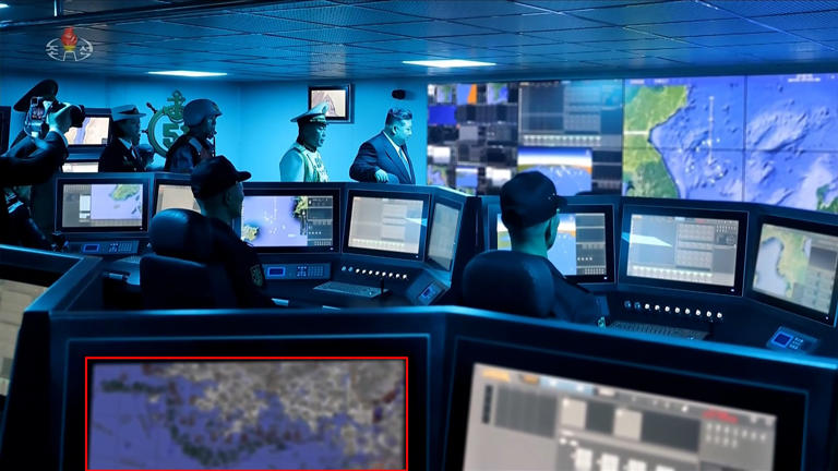 Kim Jong-un Inspects Destroyer, Displays NLL Chart, Stresses Naval ...