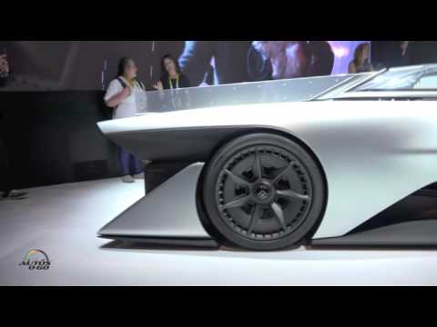 Características del concepto de auto Faraday FFZERO1 en CES Las Vegas 2016
