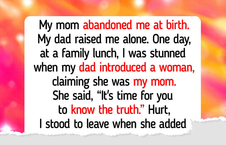 I Refuse to Forgive My Biological Mom, but My Dad Pushes Me to Do It