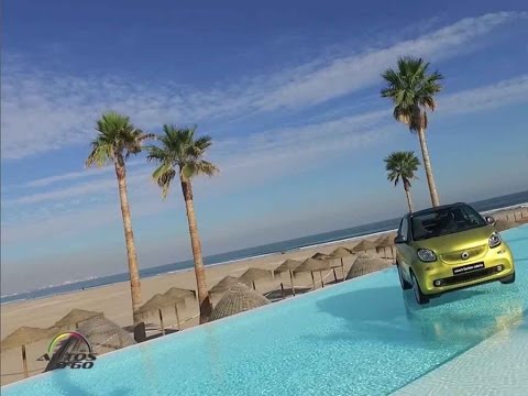 2017 Smart Fortwo Cabrio first drive in Valencia, Spain